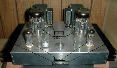 Single Ended ECC99 - 6C33C Amplifier with regulated tube PS